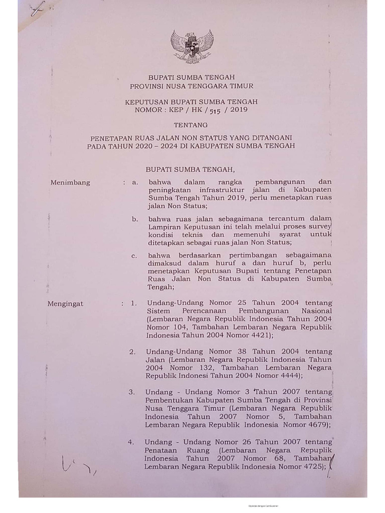 SK Jalan Non Status | PDF