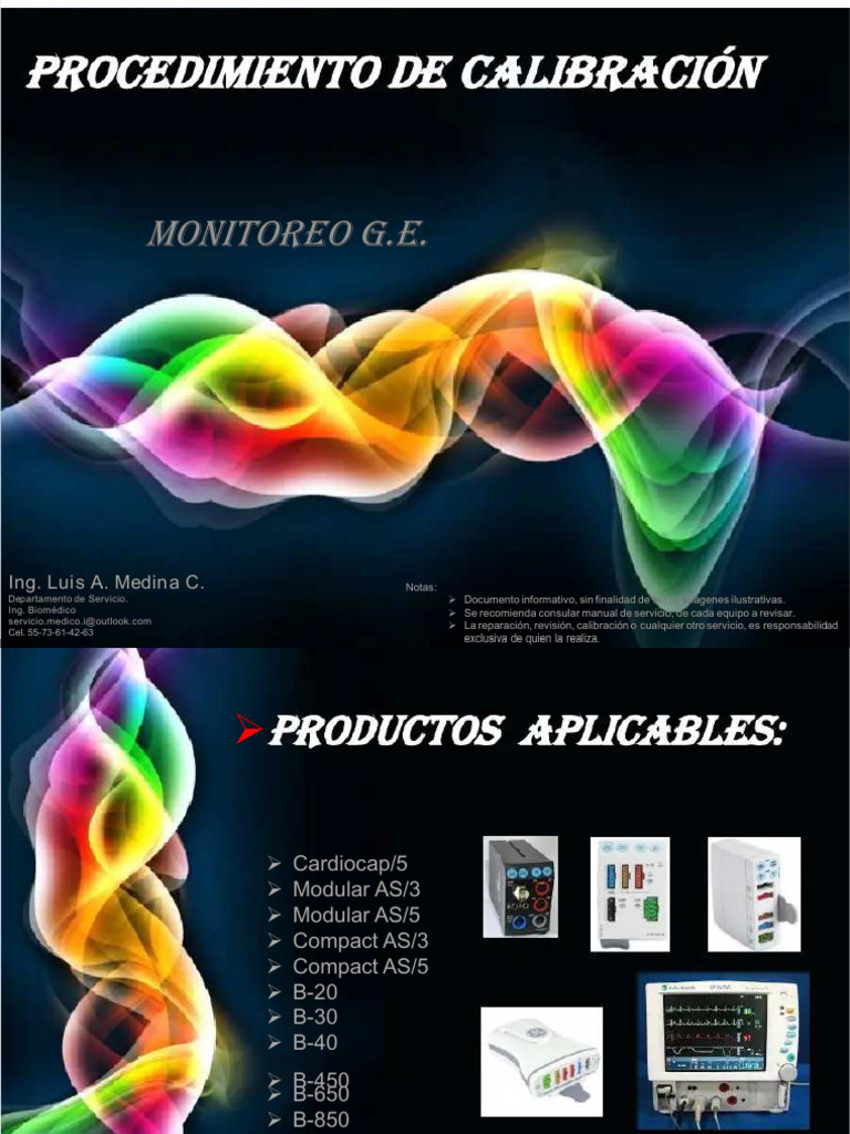 Procedimi Ento de Calibración | PDF