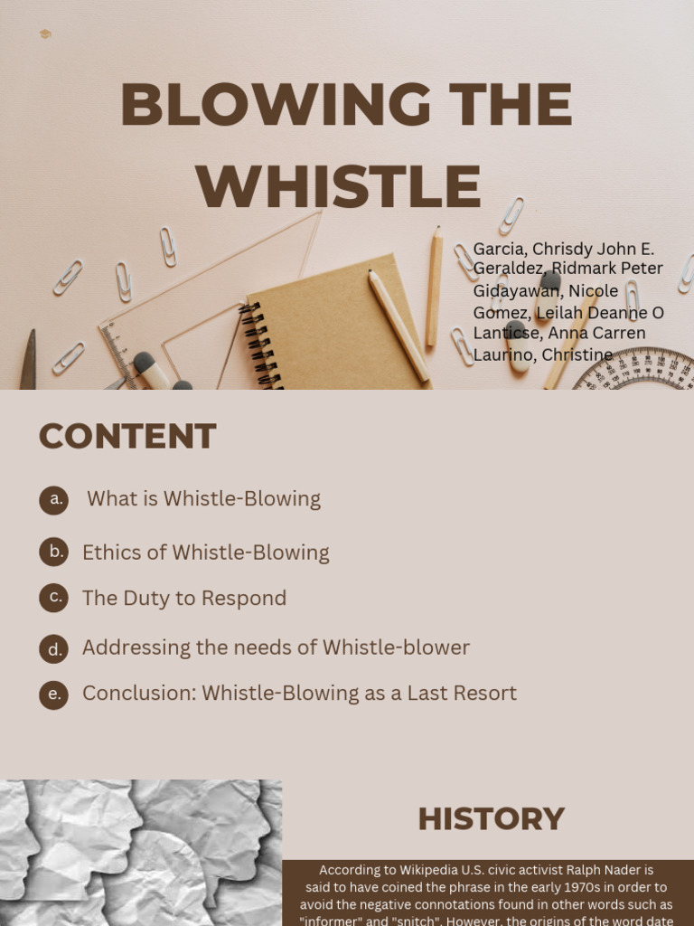 Understanding Whistle-Blowing Ethics | PDF | Controversies | Crimes