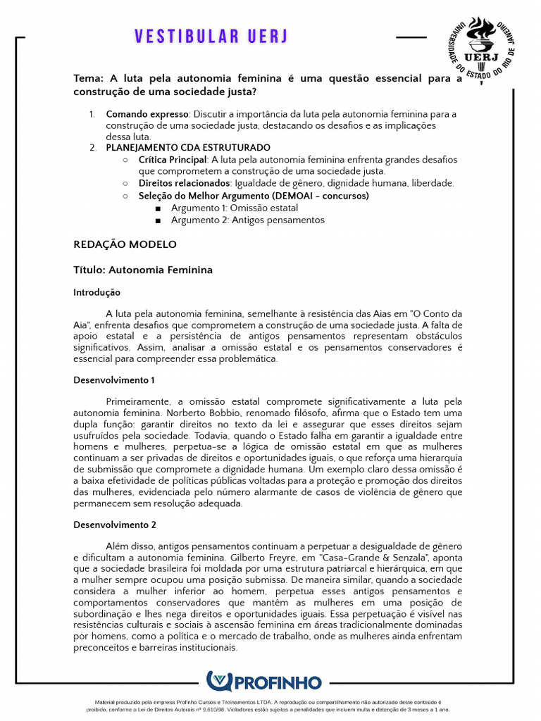 Modulo1 - Modelos Prontos Uerj | PDF