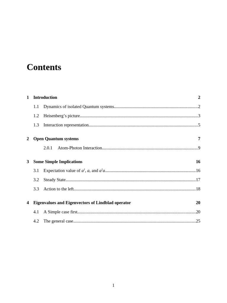 Final Open Systems | PDF | Perturbation Theory (Quantum Mechanics ...