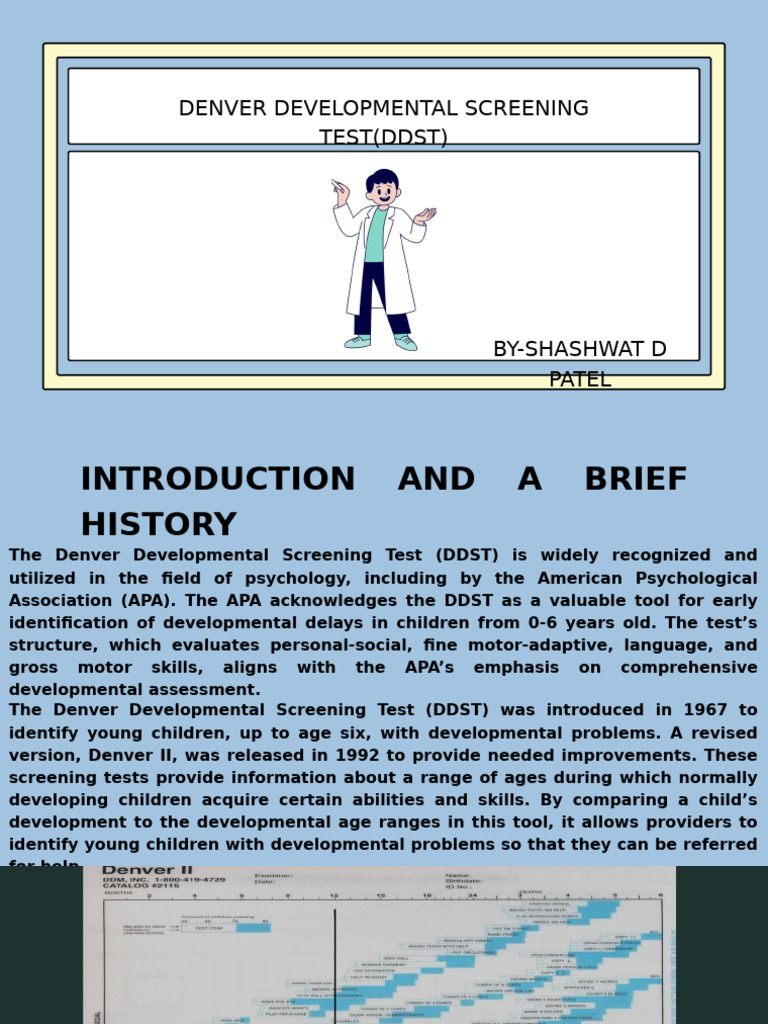 Denver's Developmental Scale | PDF
