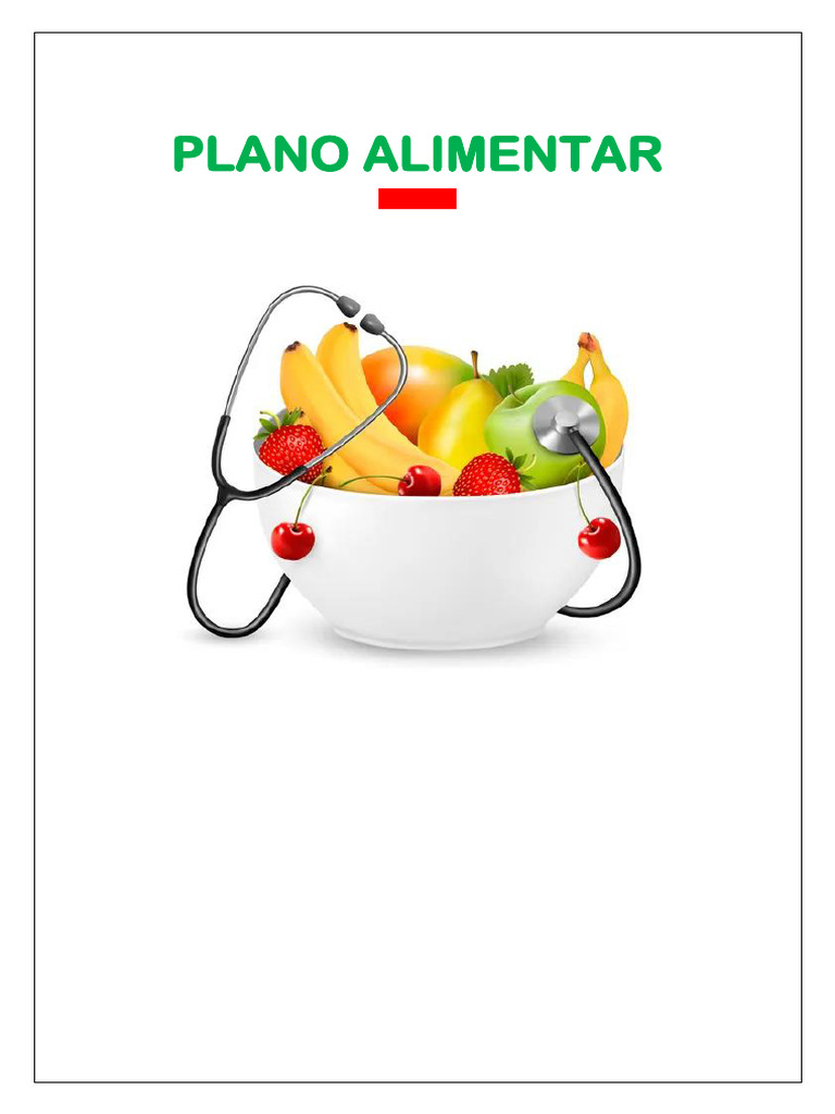 PLANO ALIMENTAR - Ana Paula | PDF