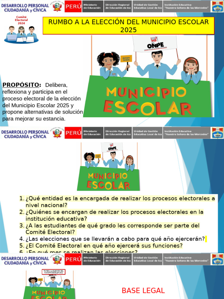 Tema 3 - Municipio Escolar 2025 | PDF