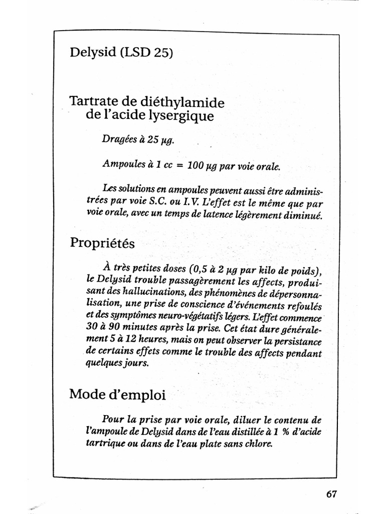 Delysid Notice FR | PDF