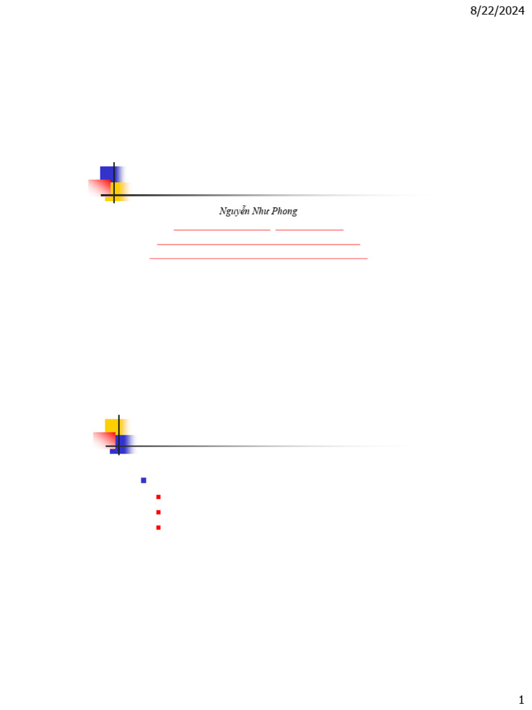 SCIM 2024 Handouts | PDF