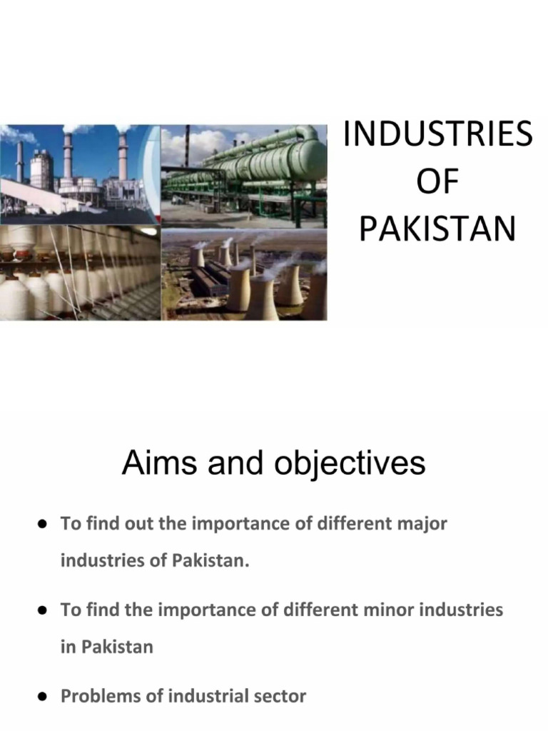 Industries of Pakistan | PDF
