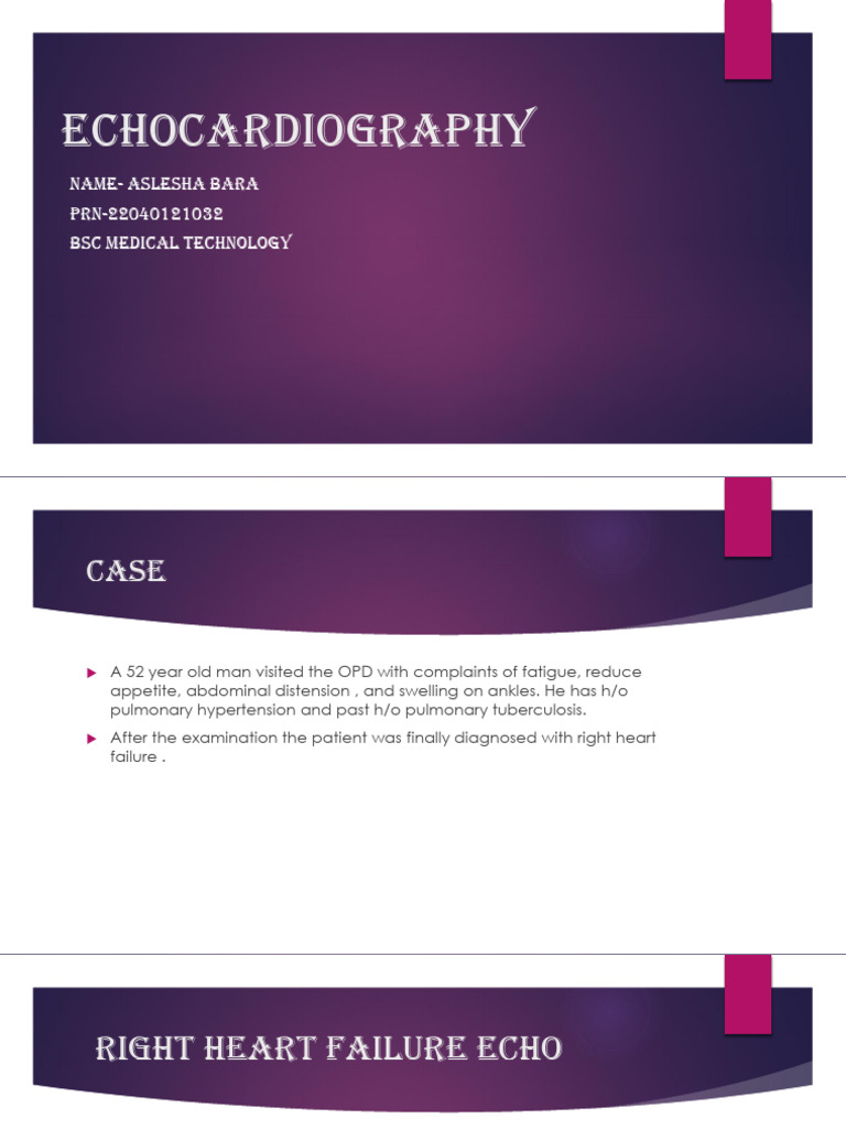 ECHOCARDIOGRAPHY.RHF | PDF