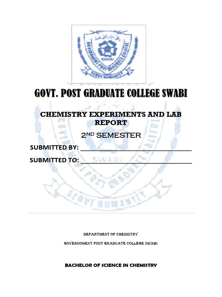 Organic Chemistry Practical BS... | PDF