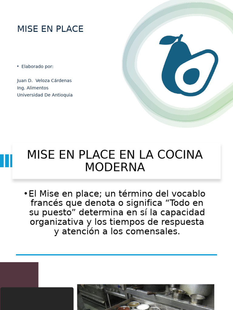 Mise An Place | PDF