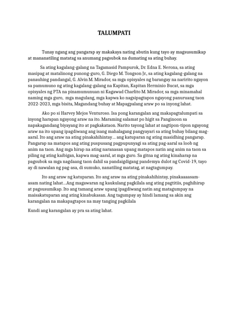 TALUMPATI | PDF
