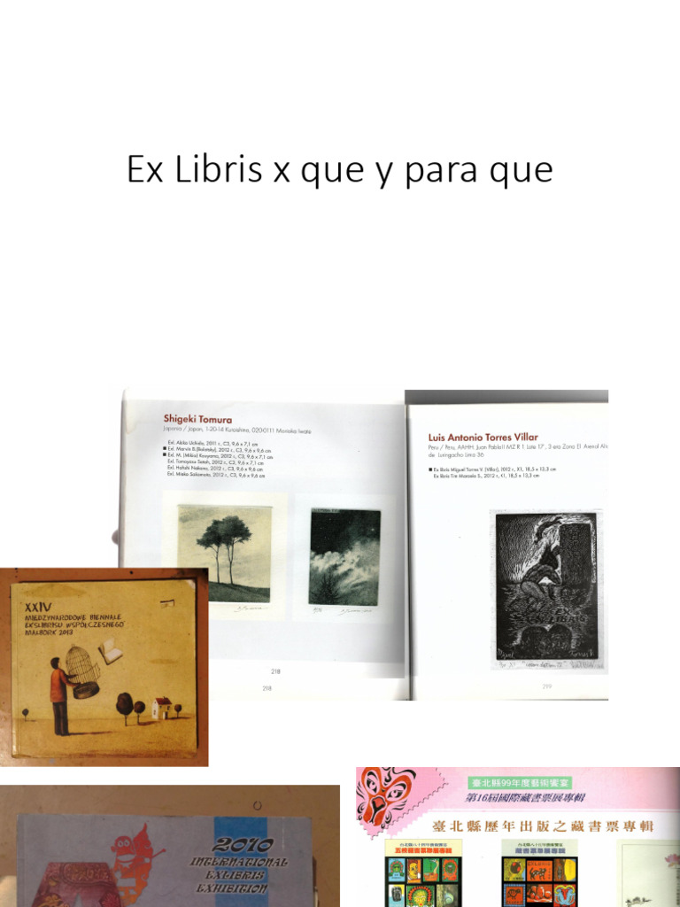 Ex Libris X Que y para Que | PDF