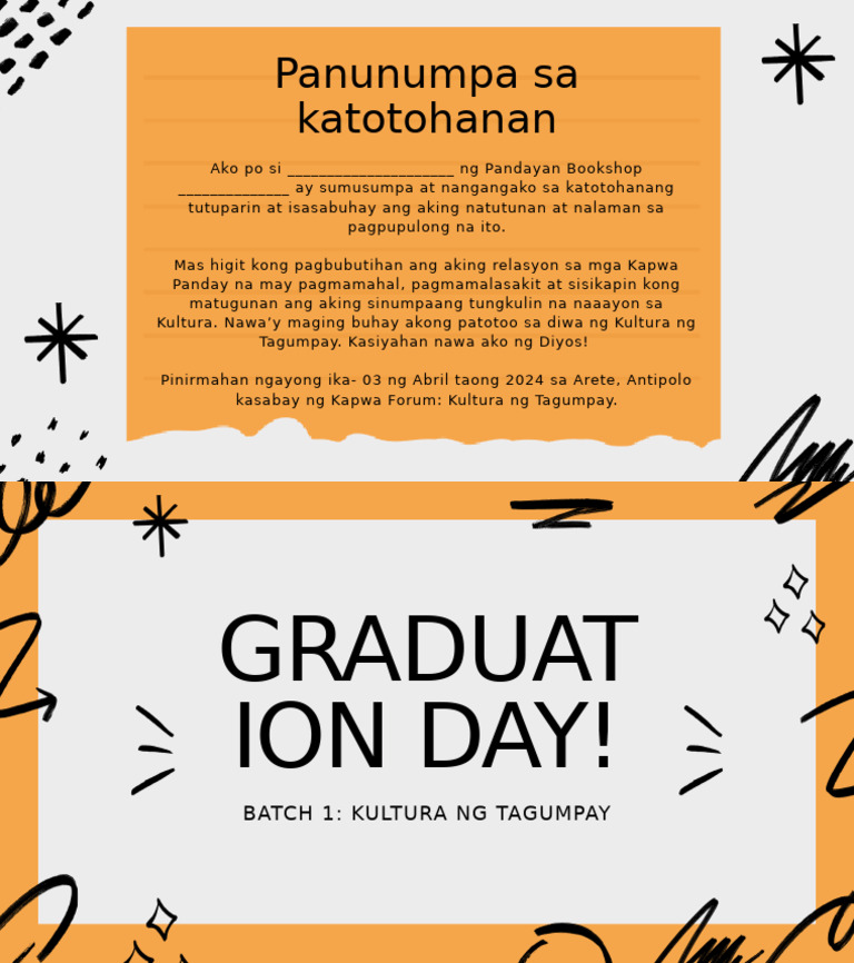 Panunumpa Sa Katotohanan-Grad | PDF