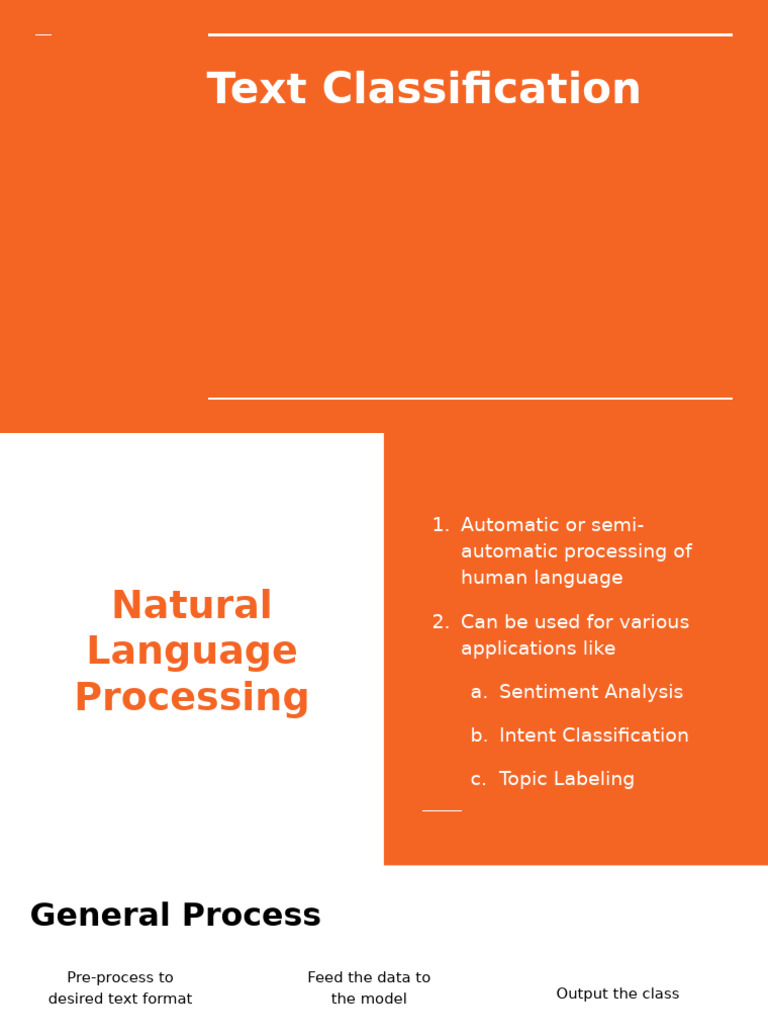 NLP Text Classification Week4 | PDF | Statistical Classification | Computers