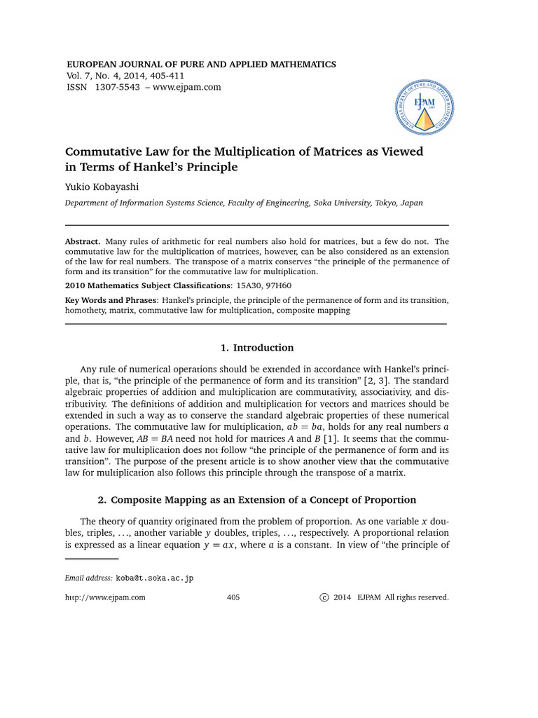 arastirmax-commutative-law-multiplication-matrices-viewed-terms-hankels ...