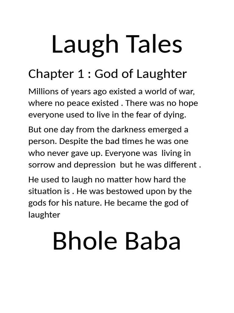 Laugh Tales | PDF