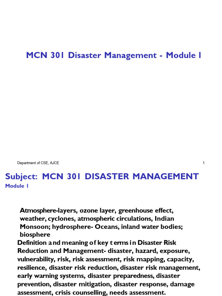 Module 1 | PDF