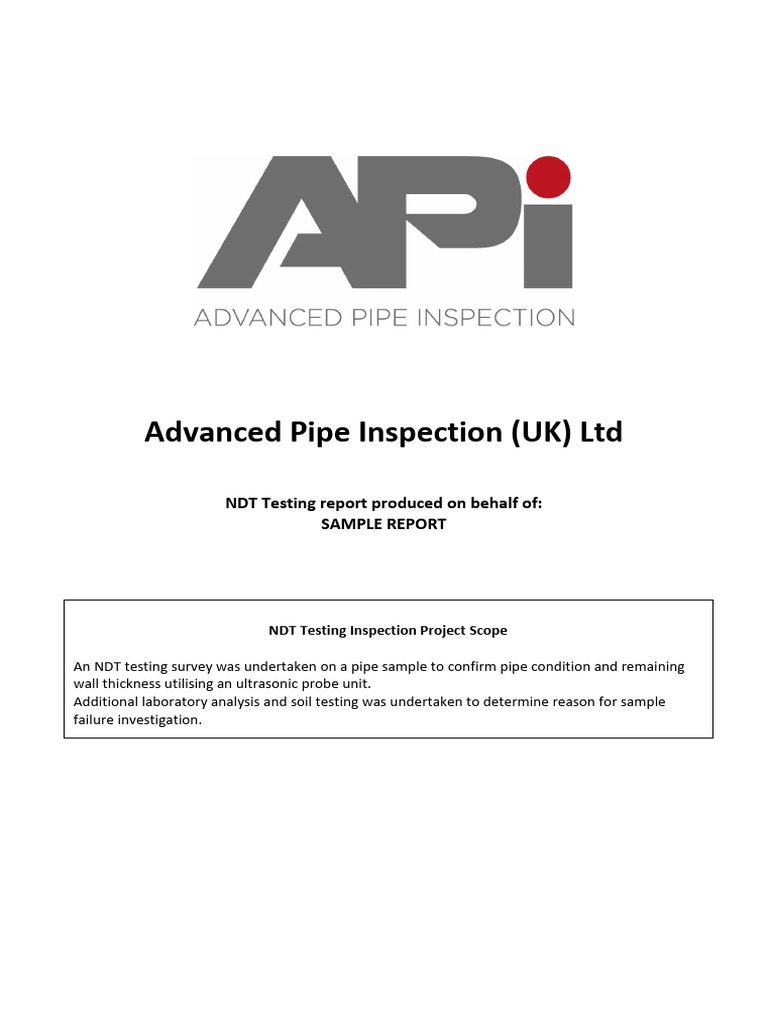 API_Sample_NDT_Laboratory_Report | PDF