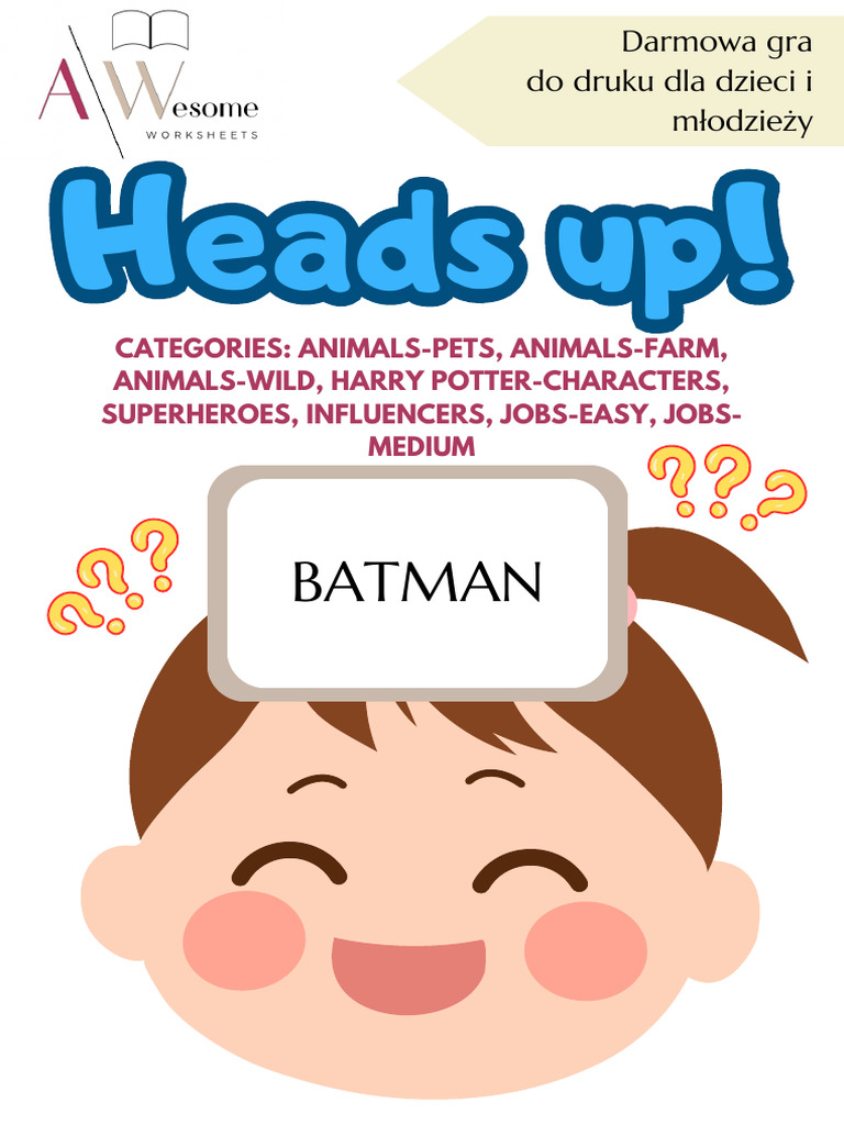 Heads Up!-3 | PDF | Games & Activities