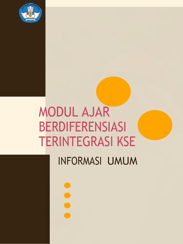 Modul Ajar Berdiferensiasi | PDF