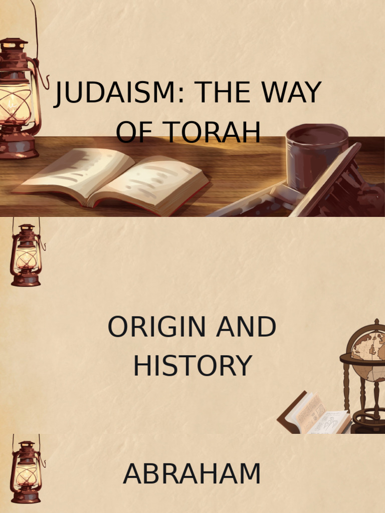 Judaism The Way of Torah | PDF