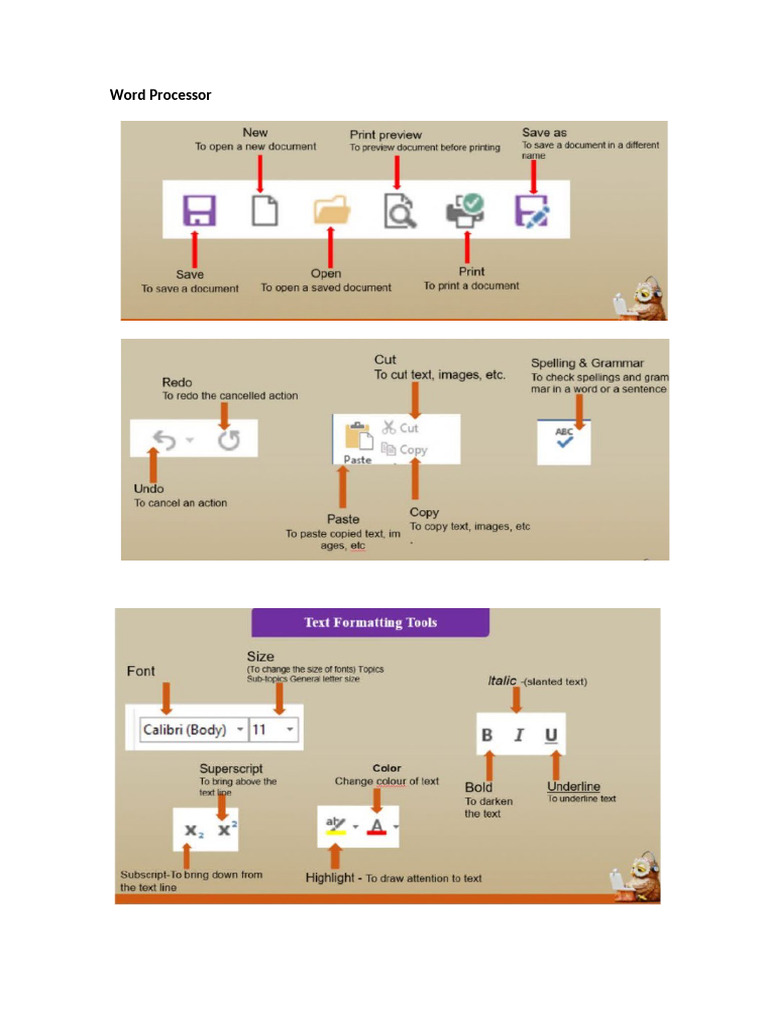 Word Processor | PDF