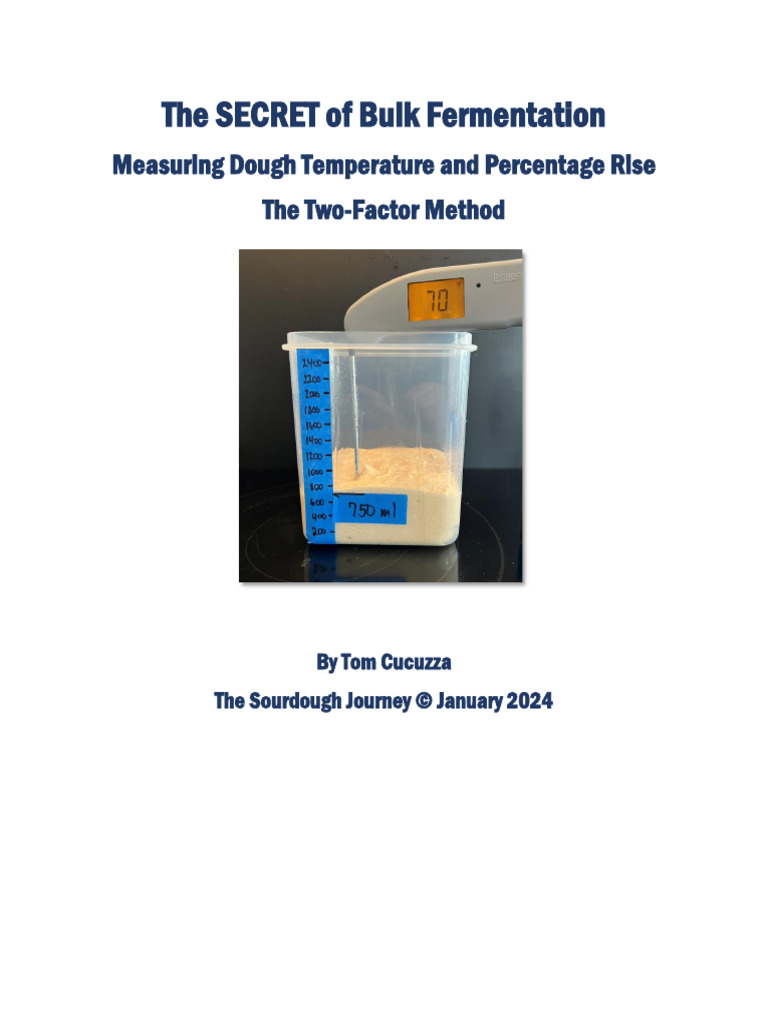 Sourdough Bulk Fermentation Guide | PDF | Sourdough | Breads