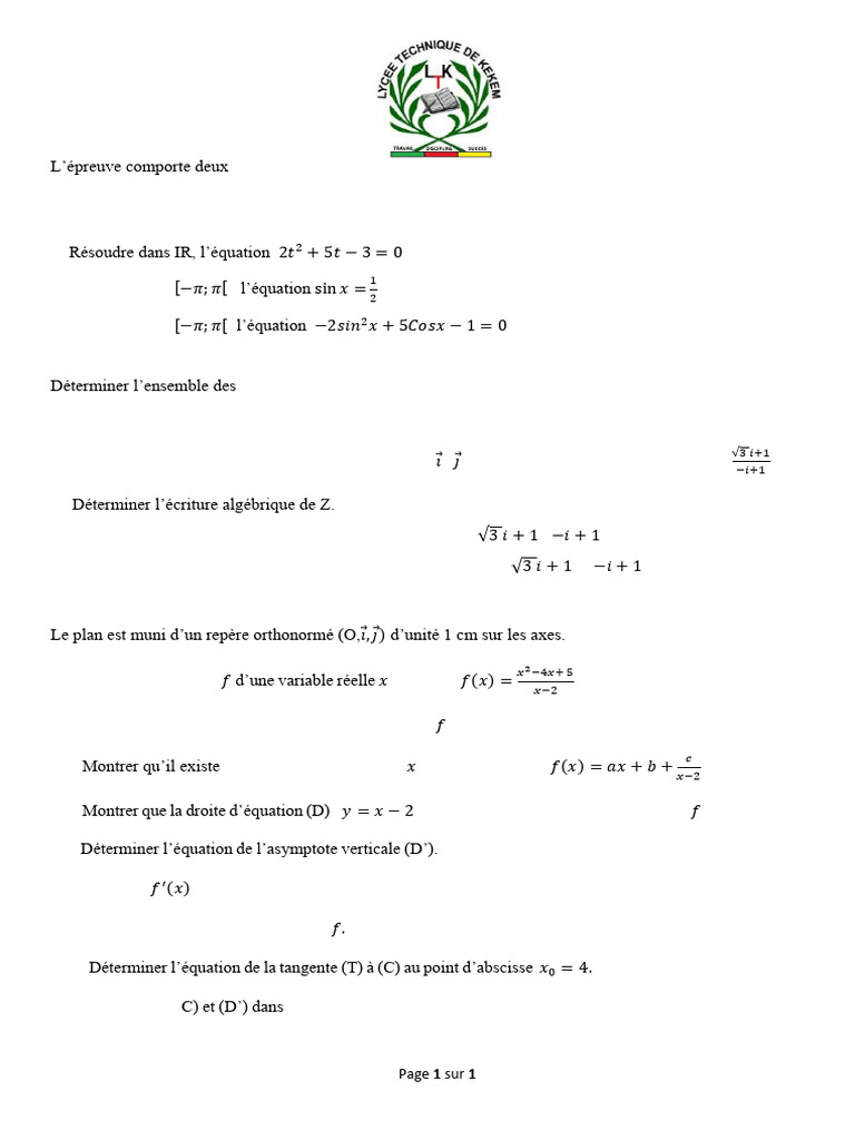Maths Seq 3 PF3 1 | PDF