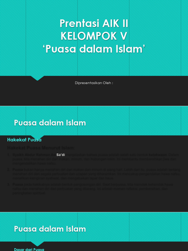 Prentasi AIK II KELOMPOK V | PDF