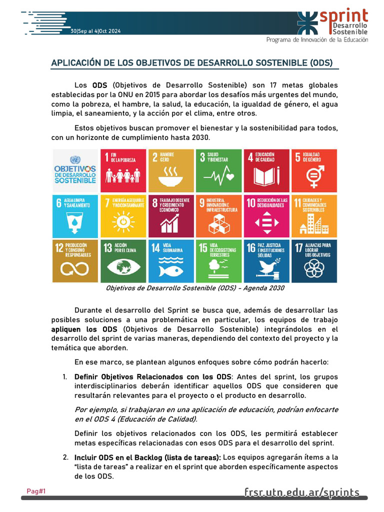 04 Aplicación de ODS | PDF