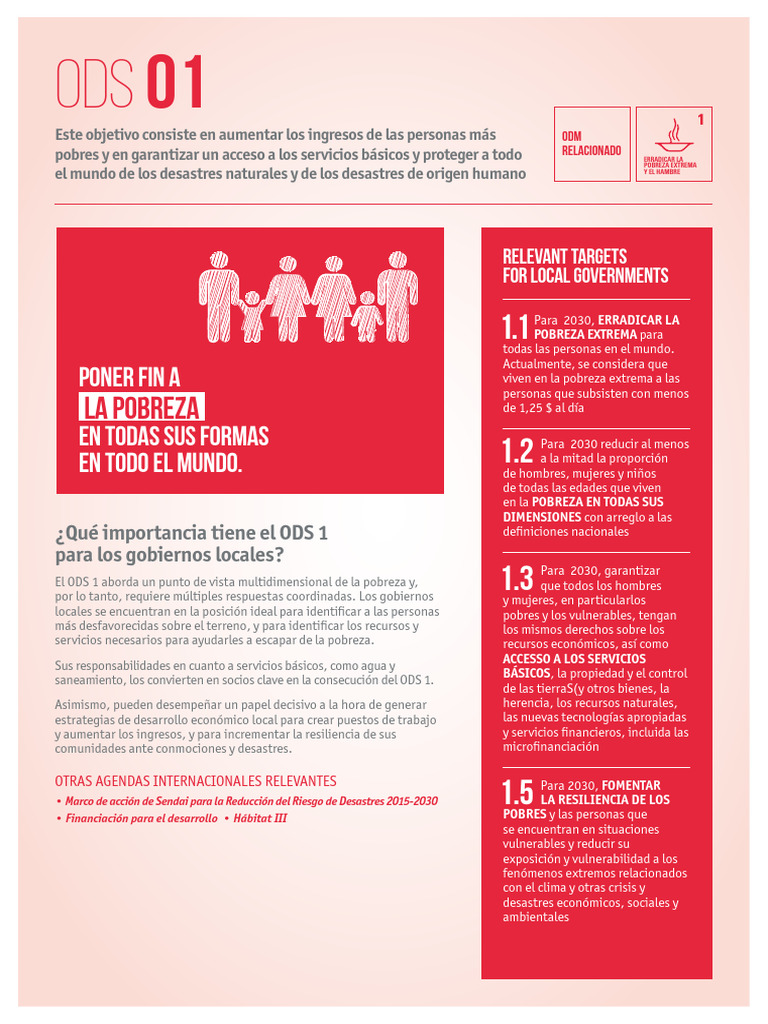 05 Decripción de Los ODS | PDF