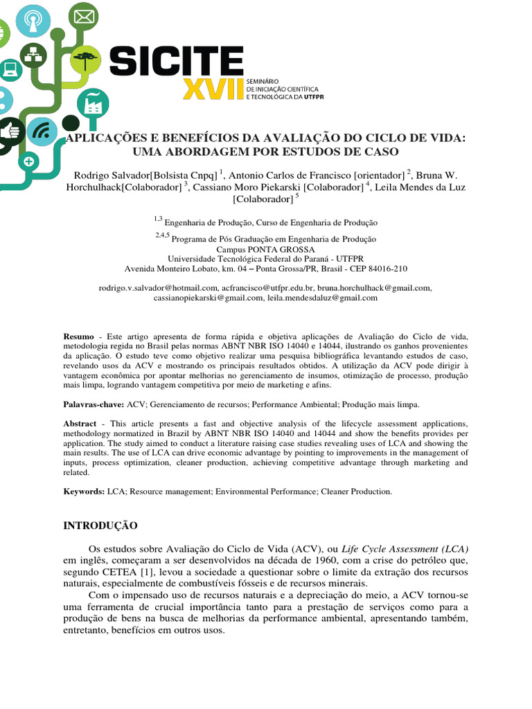 Aplicacoes e Beneficios Da Avaliacao Do | PDF