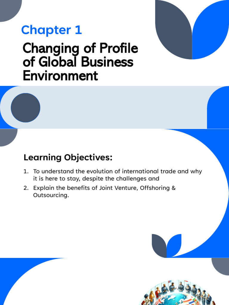 Changing of Profile of Global Business Environment - 1 of 6 | PDF