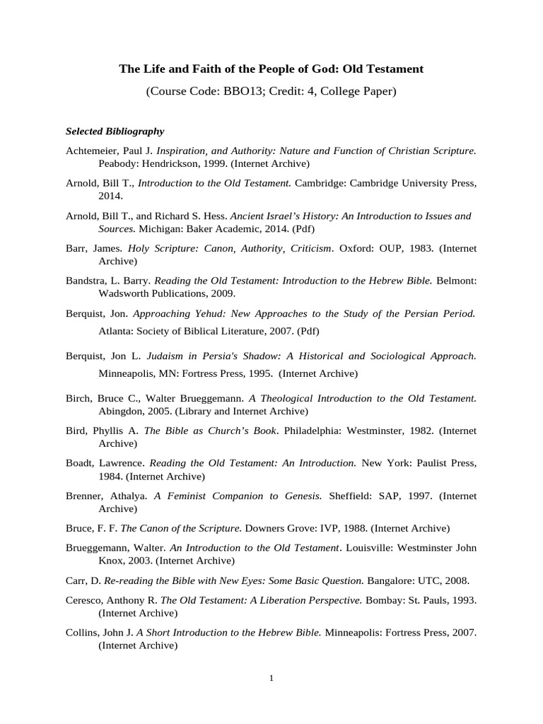 Life and Faith | PDF | Biblical Canon | Bible