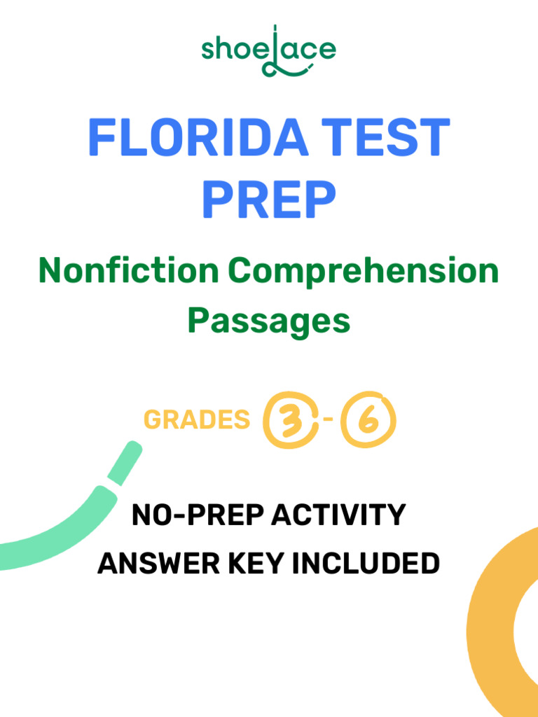 Florida Test Prep: Nonfiction Comprehension Passages | PDF