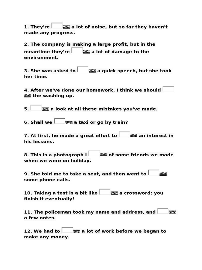 Do, Make, Take | PDF