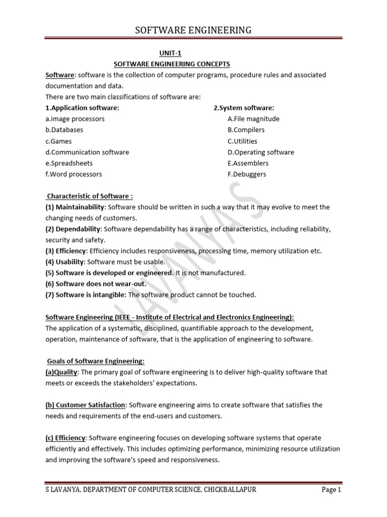 1.introduction To Software Engineering-1 | PDF | Software Development ...