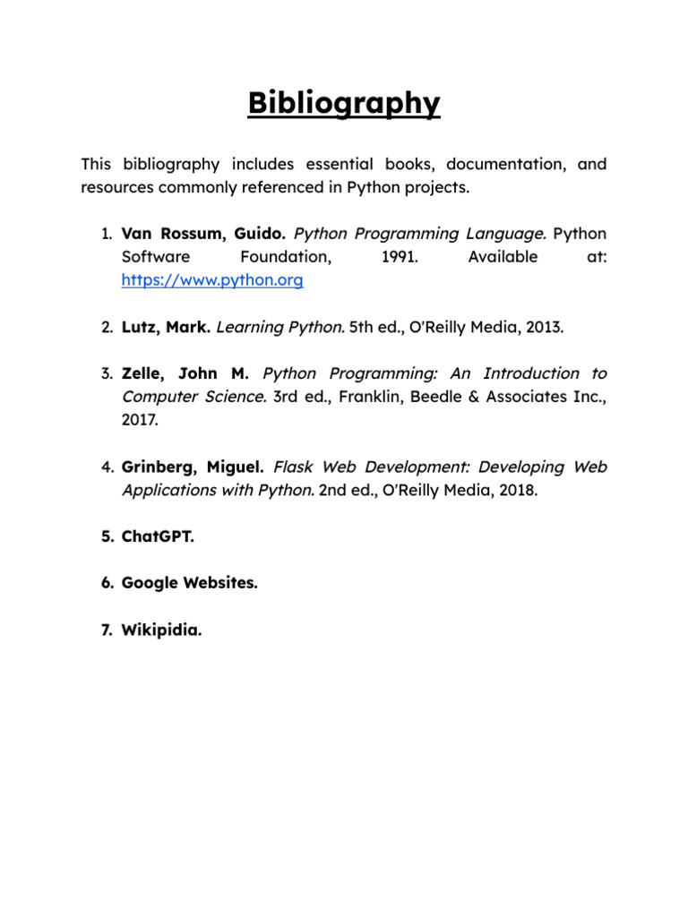 Bibliography | PDF