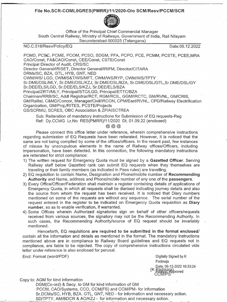 Submission EQ Request | PDF