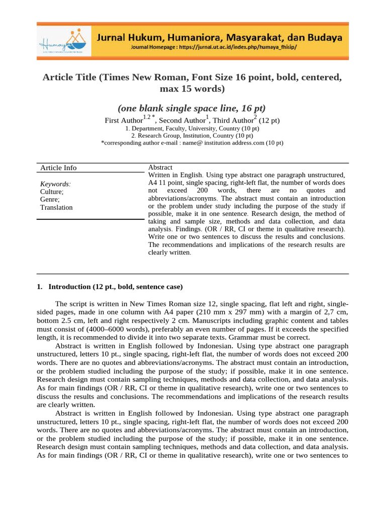 HUMAYA Template 2022... | PDF