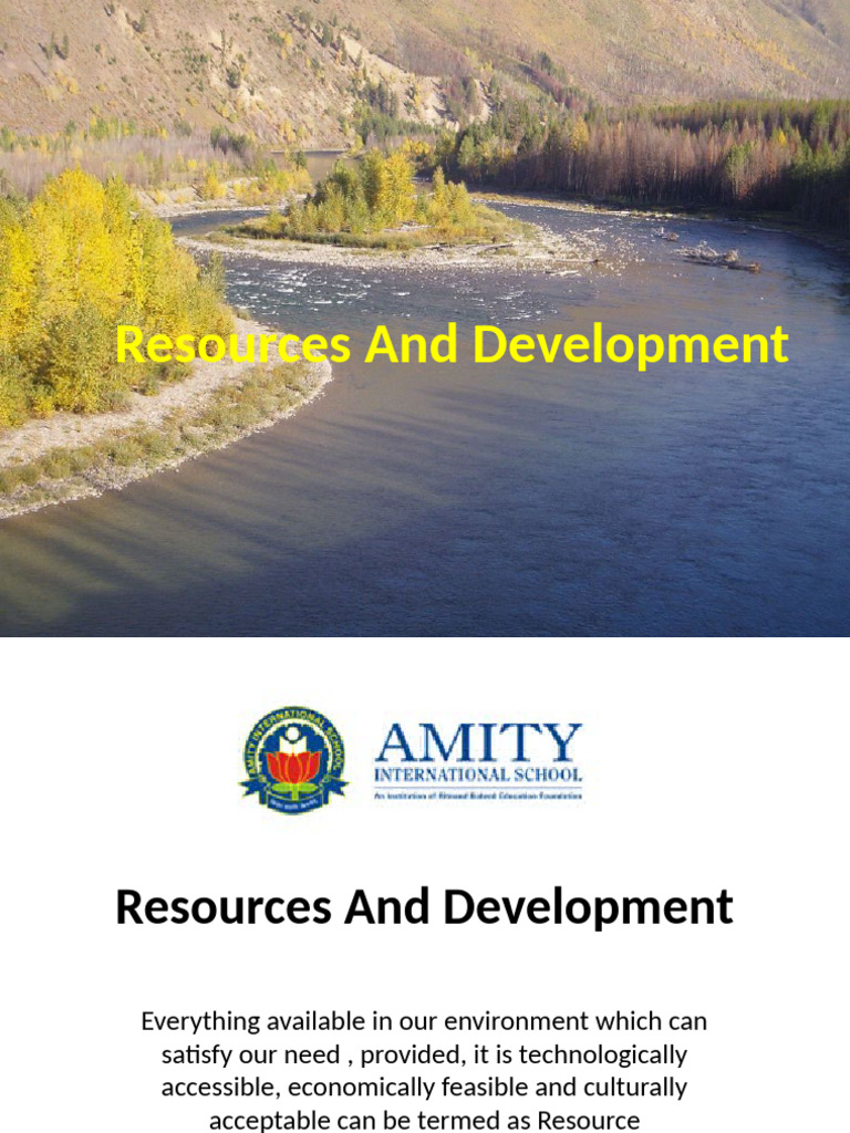 Updated Resources and Development | PDF