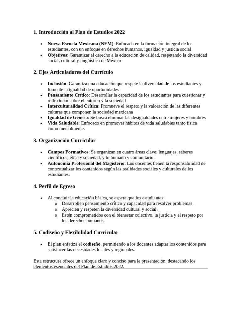 Plan de Estudio Secundaria | PDF | Crecimiento personal y profesional | Ciencia y matemáticas