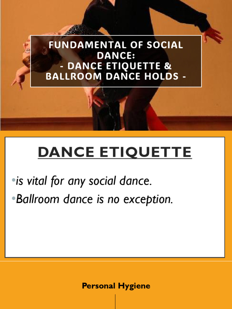 Dance Etiquette | PDF