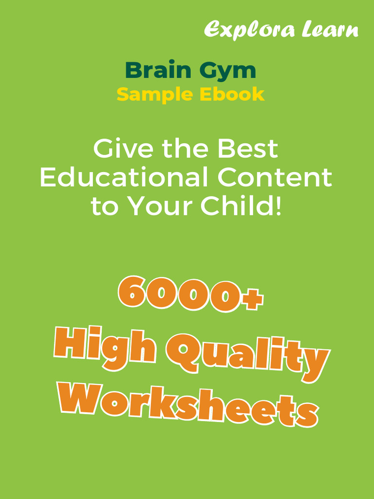 Brain Gym Sample eBook | PDF