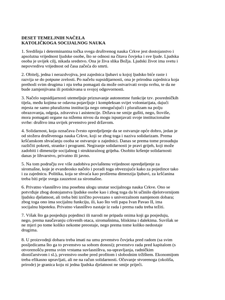 Skripta Socijalni Nauk KC | PDF