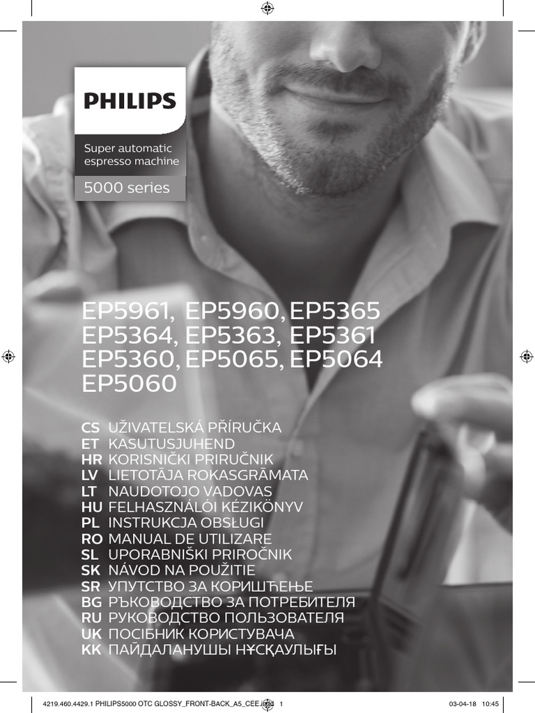 Philips Ep5360 10 6696842 | PDF