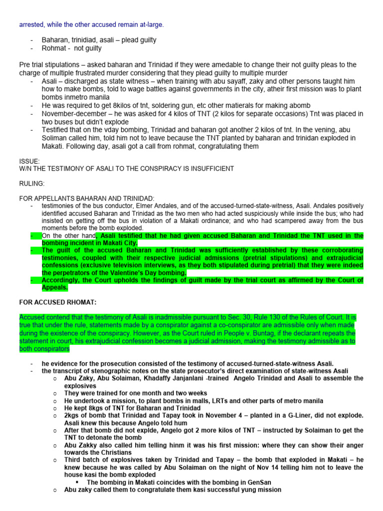 People V Baharan | PDF