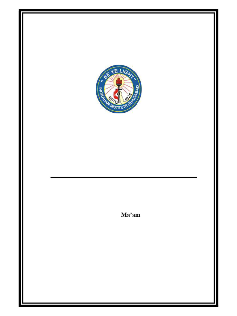 Front Pages (Class 11) | PDF