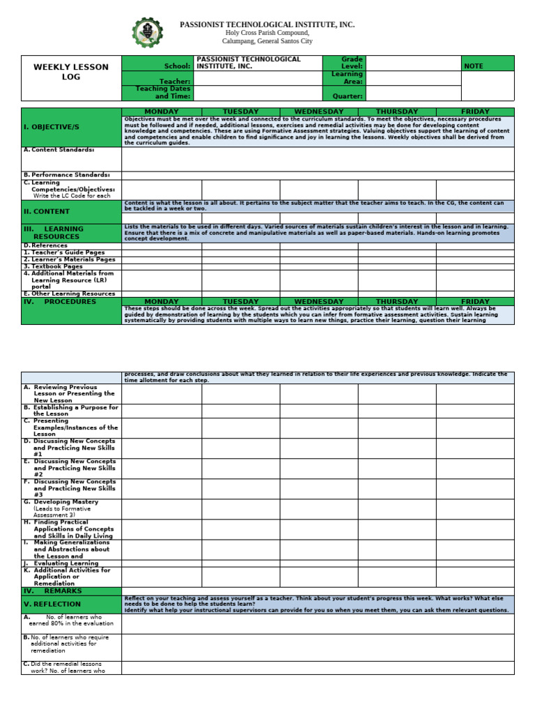 Format WLL | PDF