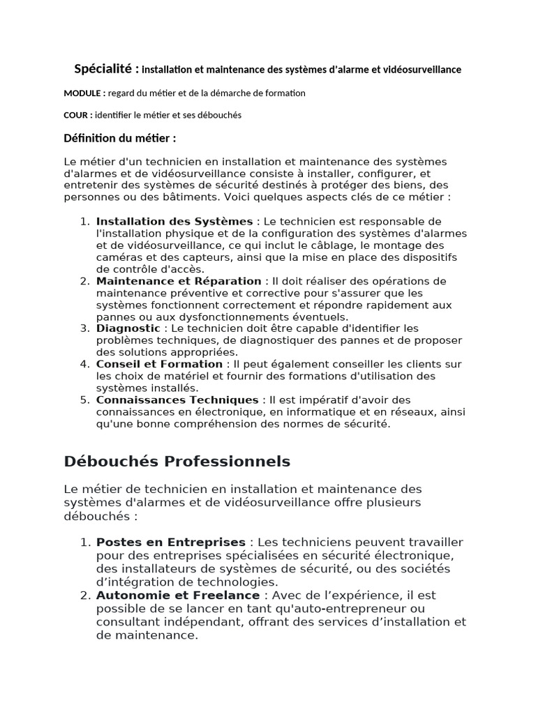 Cour 1 | PDF